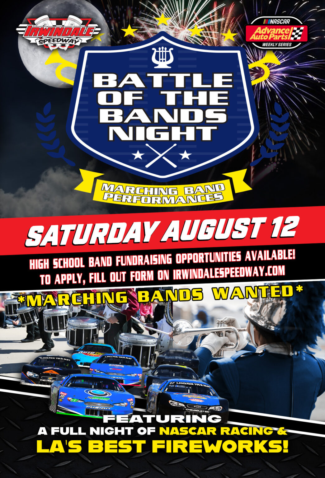 Marching Band Sign Up – Irwindale Speedway